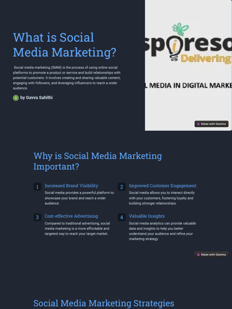 What Is Social Media Marketing | PDF | Social Media Marketing | Popular Culture & Media Studies