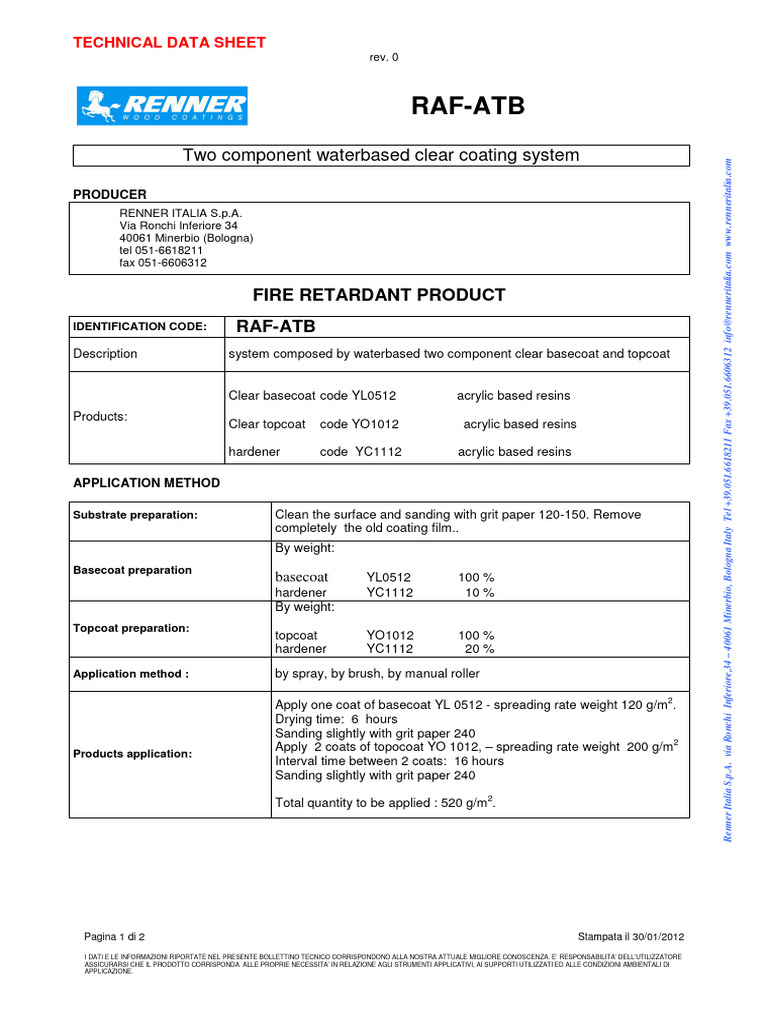 RAF-ATB en Rev00 | PDF | Acrylic Paint | Industrial Processes