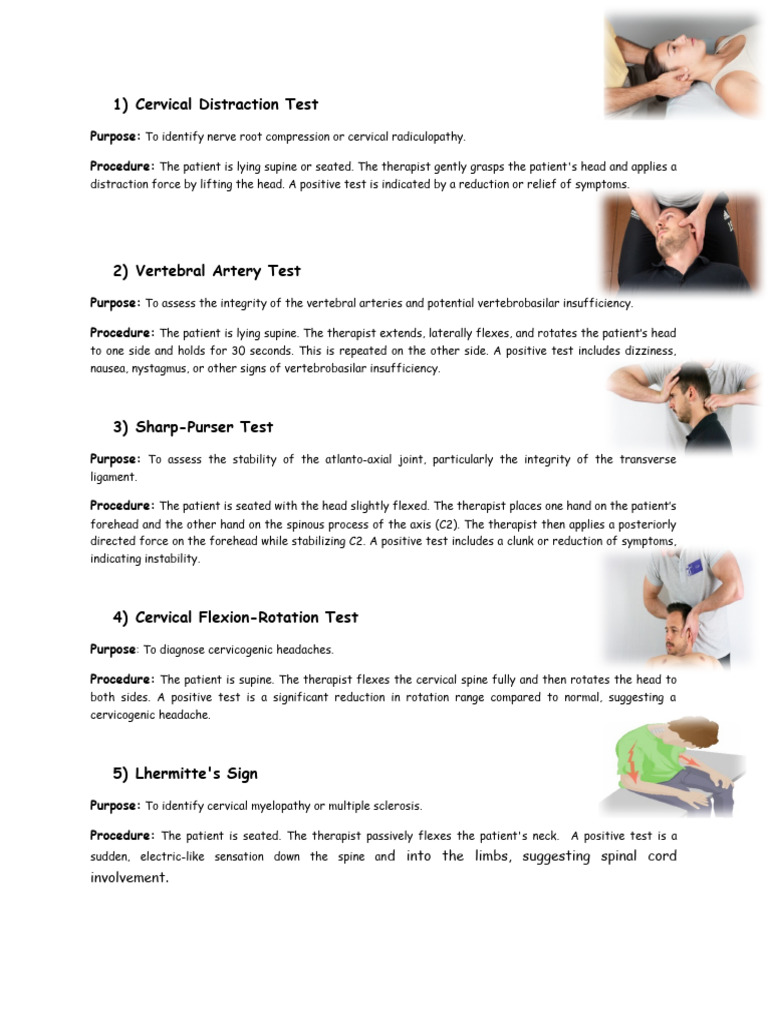 Different Special Tests For Different Joints | PDF | Anatomical Terms ...