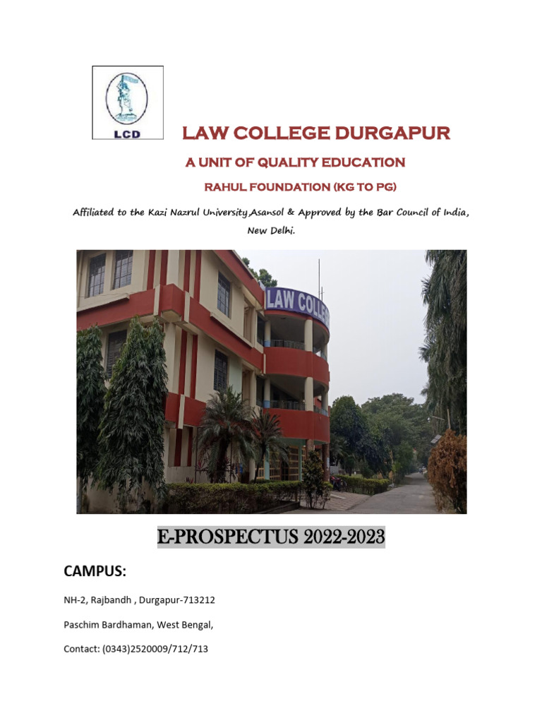 Prospectus | Download Free PDF | Academic Degree | Postgraduate Education