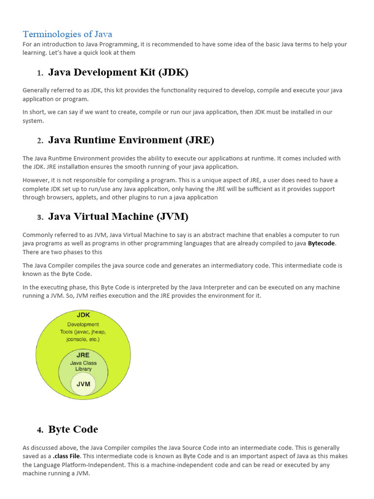 1 Java Notion Pdf Java Programming Language Java Virtual Machine 2700