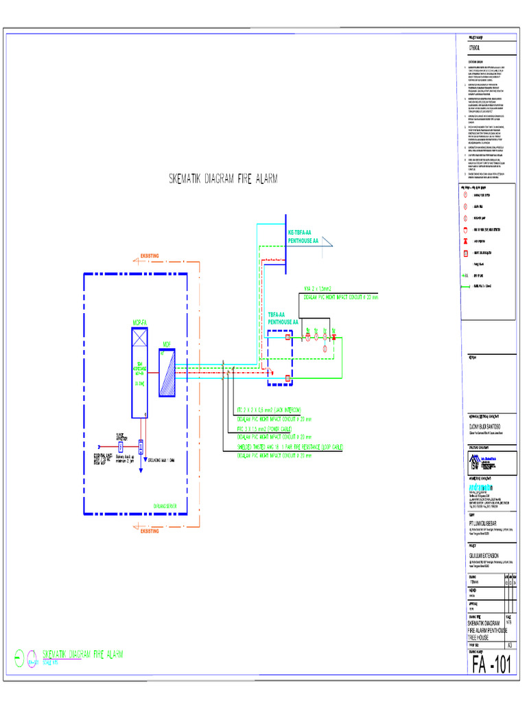 Fa-101 Skematik Diagram-Fa-101 | PDF