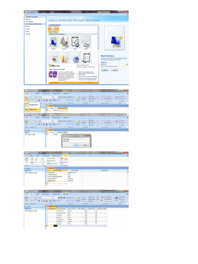 Access, Assignment 2 | PDF