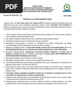 Form Ya Likizo Mpya | PDF