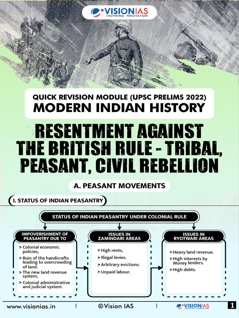 29301328198579e1 8 Resentment Against The British Rule Tribal Peasent ...