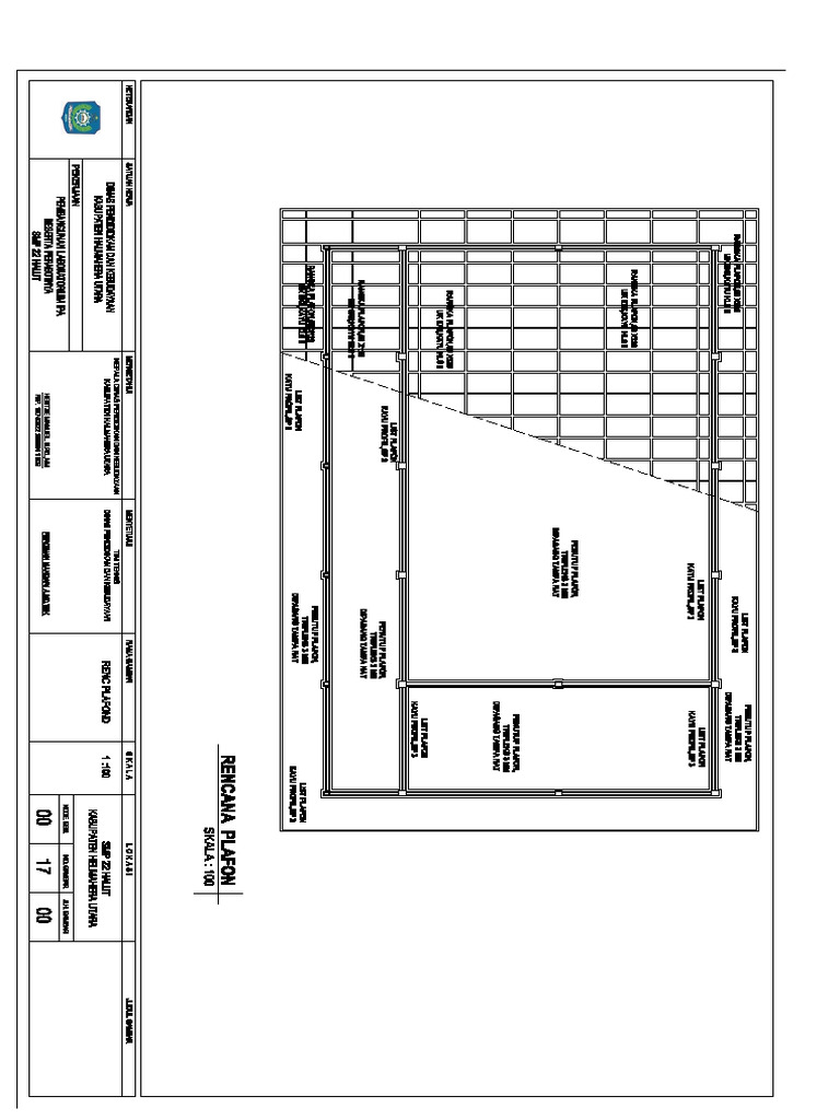 PEMBANGUNAN LAB KOMPUTER SMP-17. RENC PLAFOND | PDF