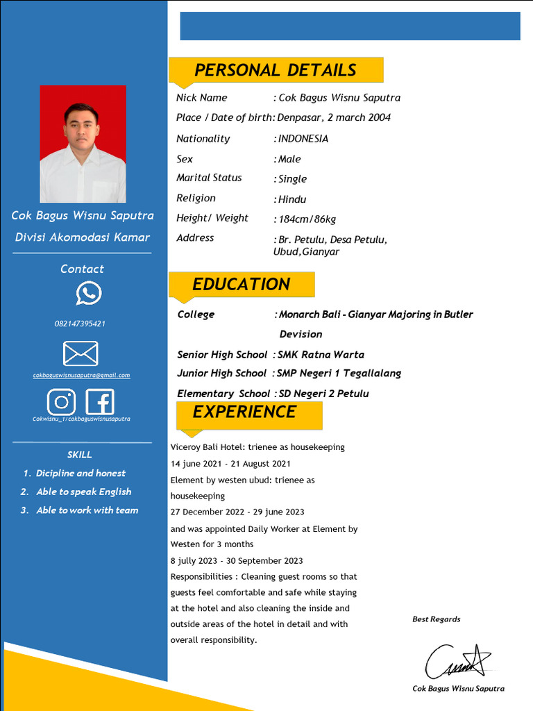 New Cok Bagus Wisnu Saputra-Butler 3 | PDF