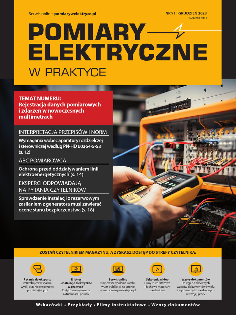 Grudniowy Numer Magazynu Pomiary Elektryczne w Praktyce | PDF