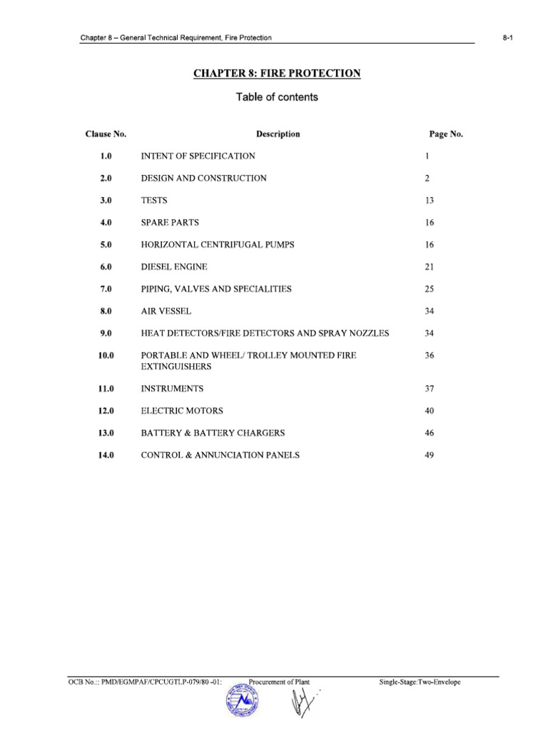 Fire Protection | PDF