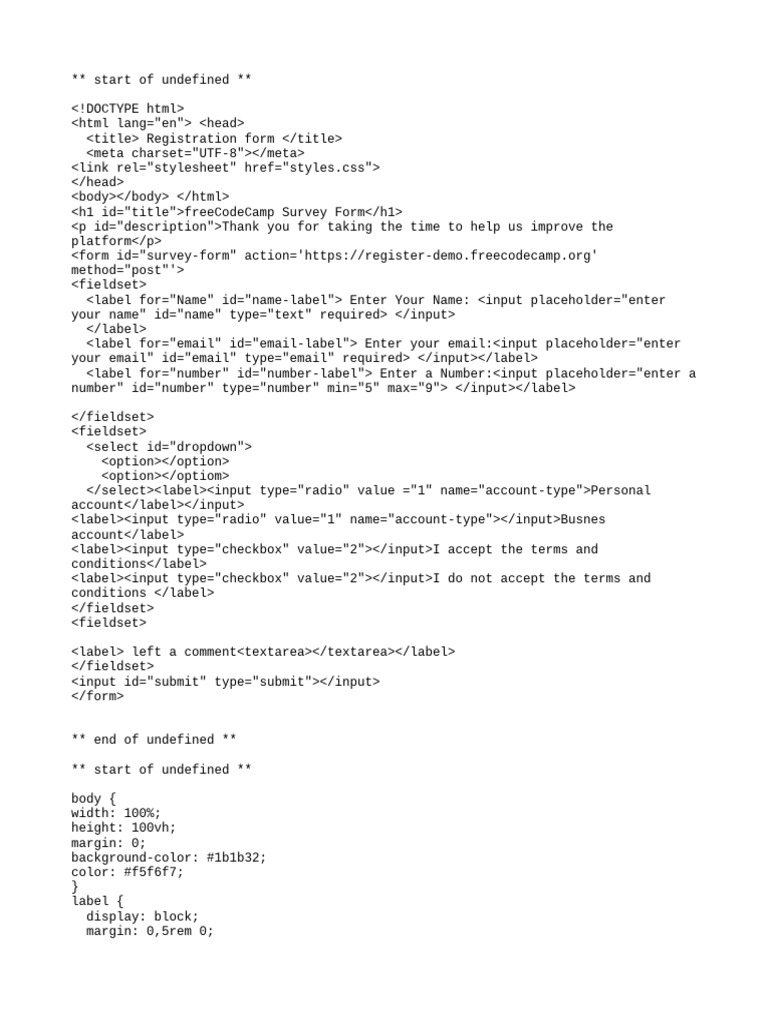 Build A Survey Form | PDF | Career & Growth | Business