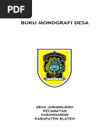 Monografi Desa: Data dan Analisis | PDF