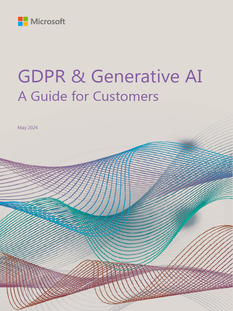 GDPR & Generative AI - A Guide For Customers | PDF | Artificial ...