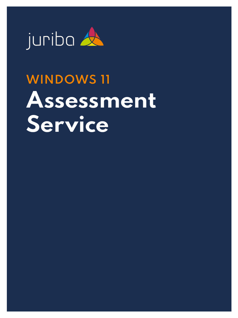 Windows 11 Assessment Service Brochure | PDF | Microsoft Windows ...