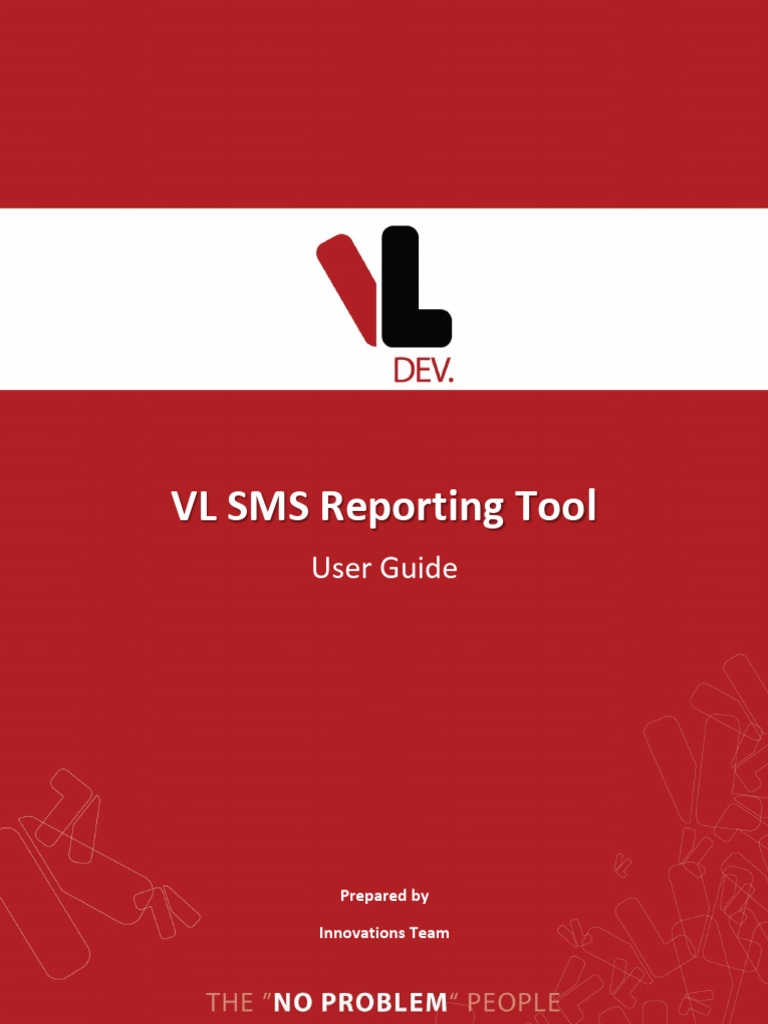 VL SMS Reporting Tool - User Guide V1.0 | PDF | World Wide Web ...