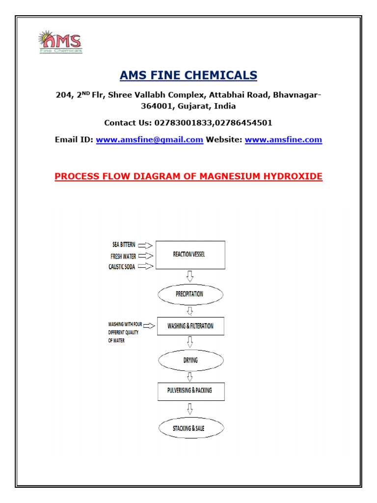 MH Process Flow Diagram | PDF