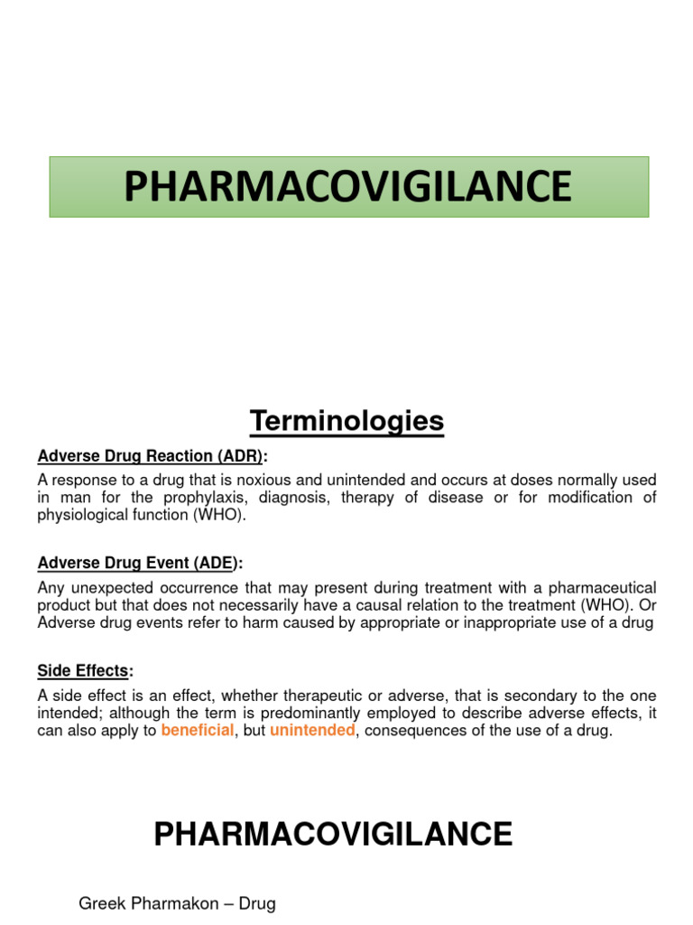 Pharmacovigilance PDF | Download Free PDF | Pharmacovigilance | Health Care