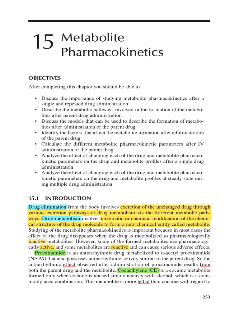 Drug Metabolism | PDF | Drug Metabolism | Metabolism