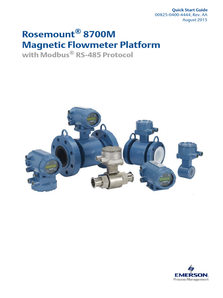 8700M Quick-Start-Guide-Rosemount-8700m-Magnetic-Flowmeter-Platform ...