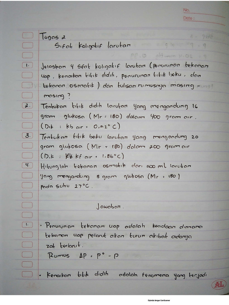 Kimia Tgs 2 (Sri Sulistyowati XII IPA 2) | PDF