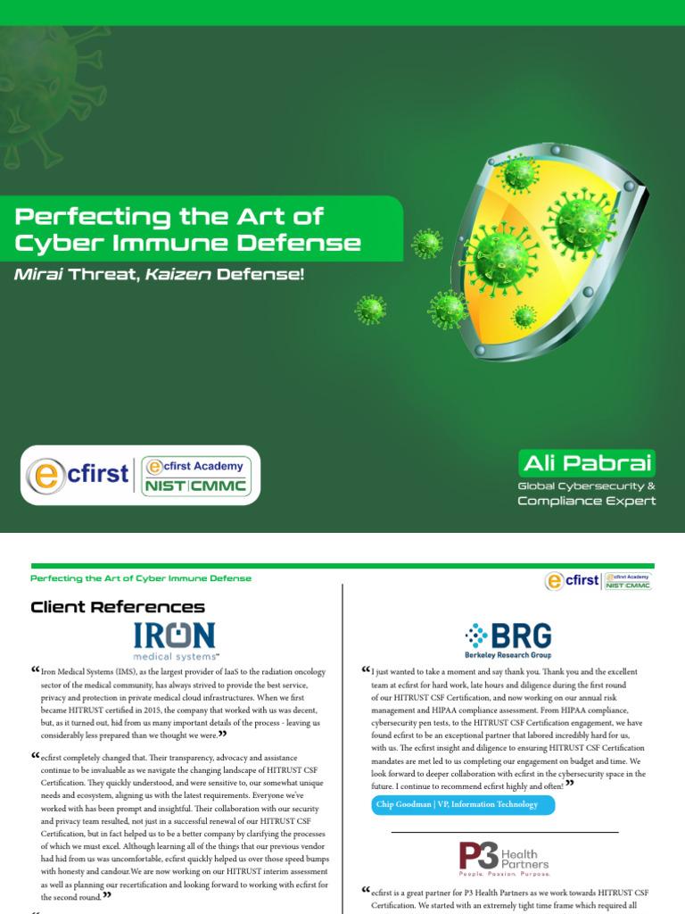 Cyber Immune Defense 2020A | PDF | Computer Security | Security