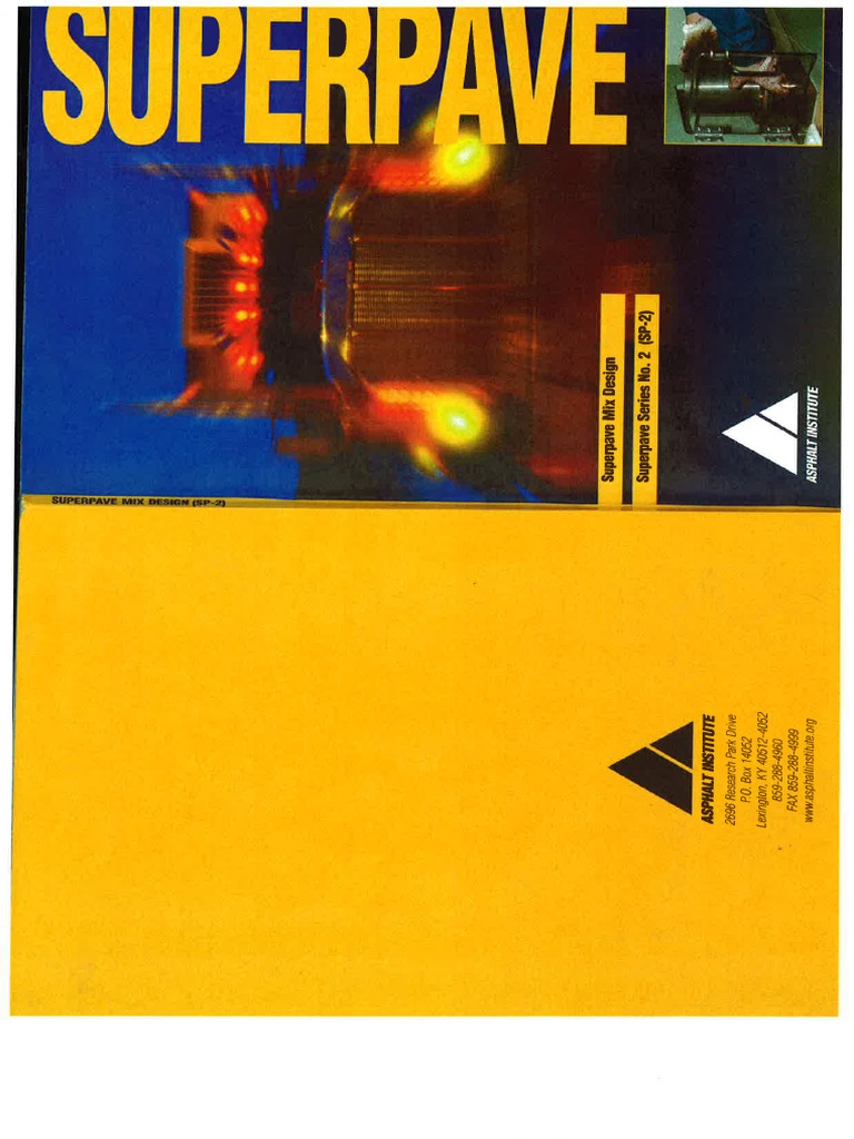 SUPERPAVE Mix Design (SP-2)-Khan | PDF