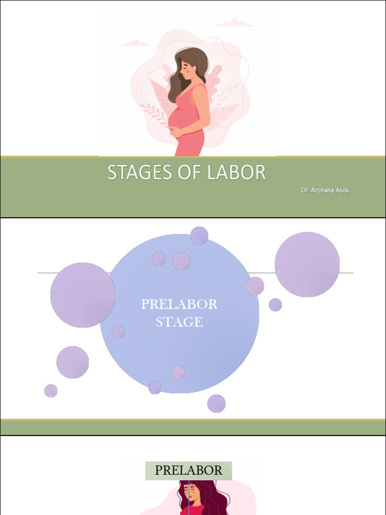 Stages of Labor - Dr. Archana Asok | PDF | Uterus | Childbirth