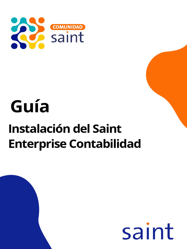 Guía de Instalación de Saint Enterprise | PDF | Tecnología