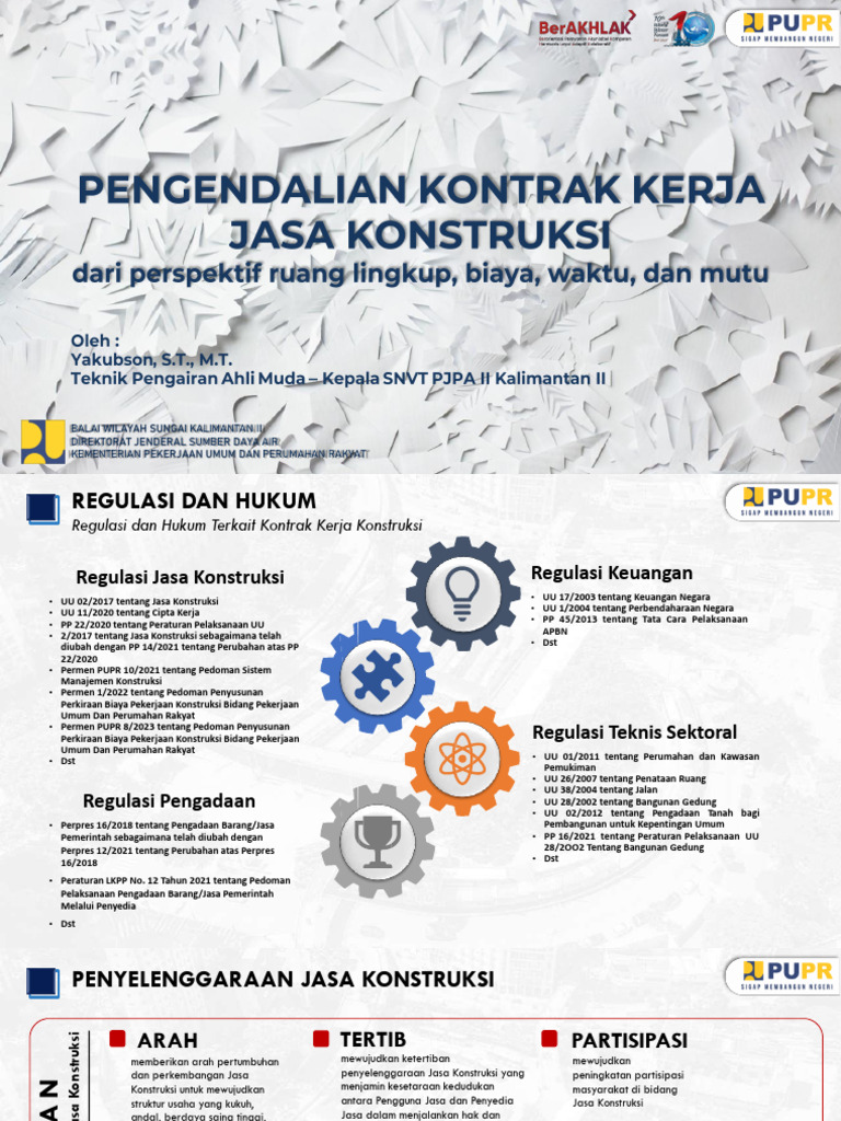 Perencanaan Dan Pengendalian Kontrak | PDF