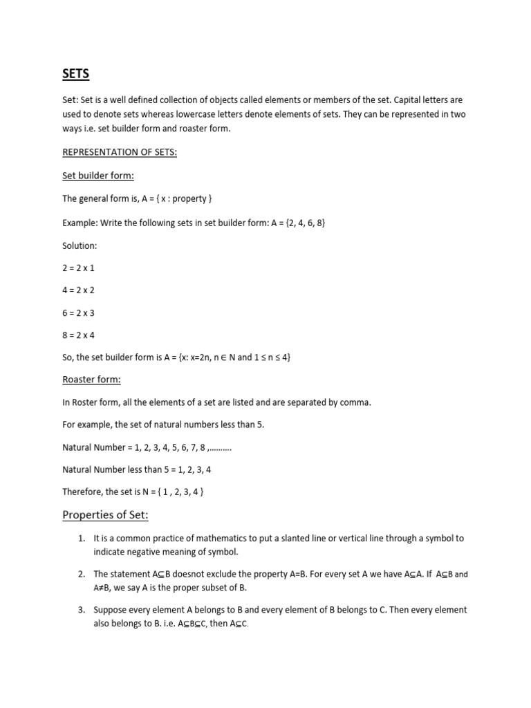 Discrete Math | PDF | Set (Mathematics) | Mathematics Discrete Math | PDF | Set (Mathematics) | Mathematics