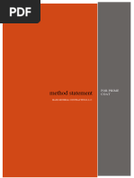 Work Method Statement For: Concrete Coring Works | PDF | Nondestructive ...