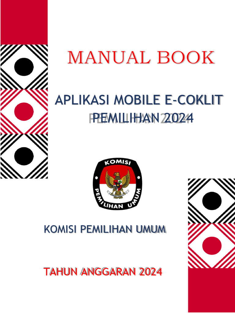 Manual Book Ecoklit Mobile Pantarlih | PDF