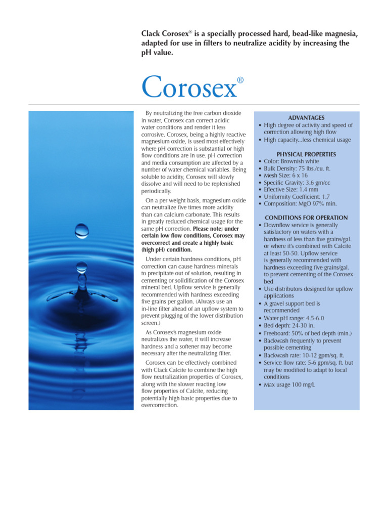 Corosex 2616 | PDF | Materials | Chemical Substances