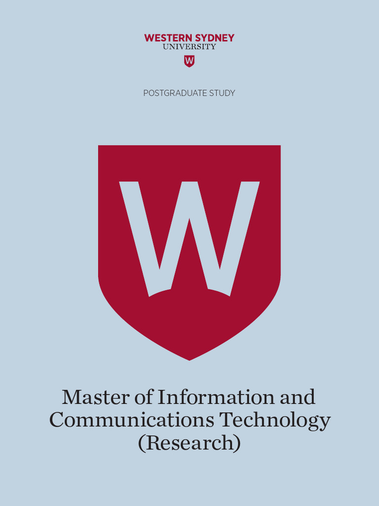 INTL1297 MICT Research Brochure | PDF | Academic Degree | Postgraduate ...