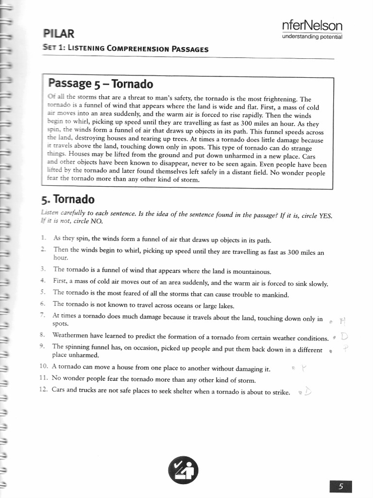 Comprehension Passage 5 | PDF