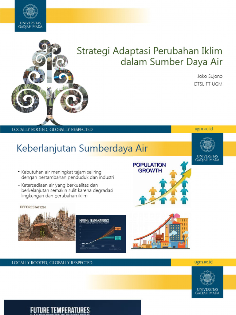 Adaptasi Perubahan Iklim Dalam Konservasi SDA | PDF