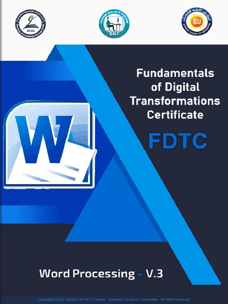 Word Processing | PDF Word Processing | PDF