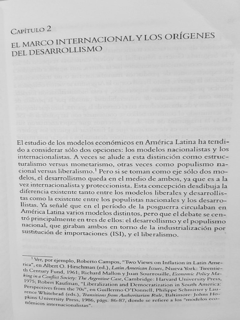 Sikkink - Desarrollismo | PDF