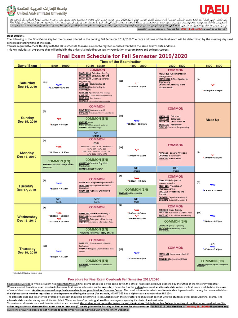 Final Exams Key Fall 2019 | PDF | Mathematics | Science