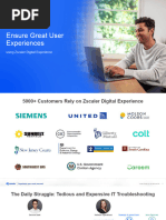 Zscaler Troubleshooting Guide | PDF | Computer Network | Computing