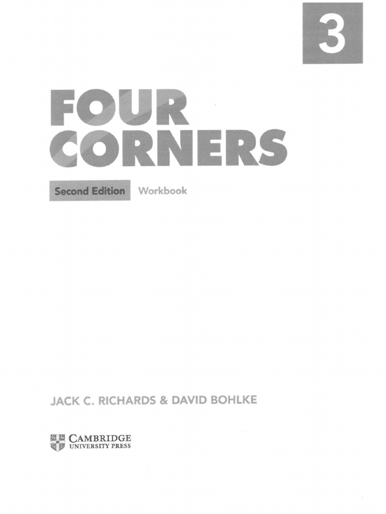 Four Corners 3 Workbook | PDF