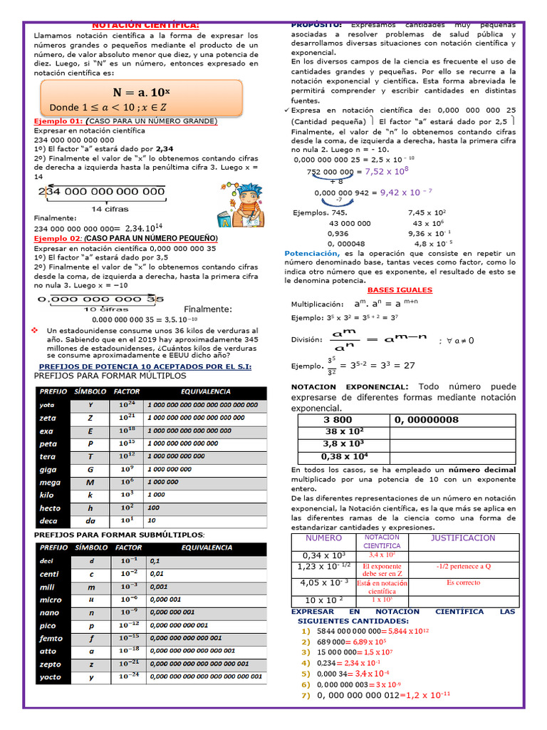 4° NOTAC. CIENTIFICA I - Resolución | PDF | Matemáticas