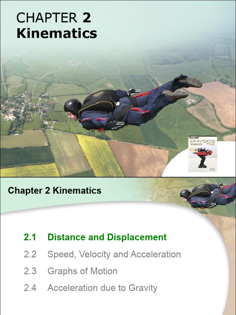 ch2 - Kinematics | PDF | Acceleration | Speed