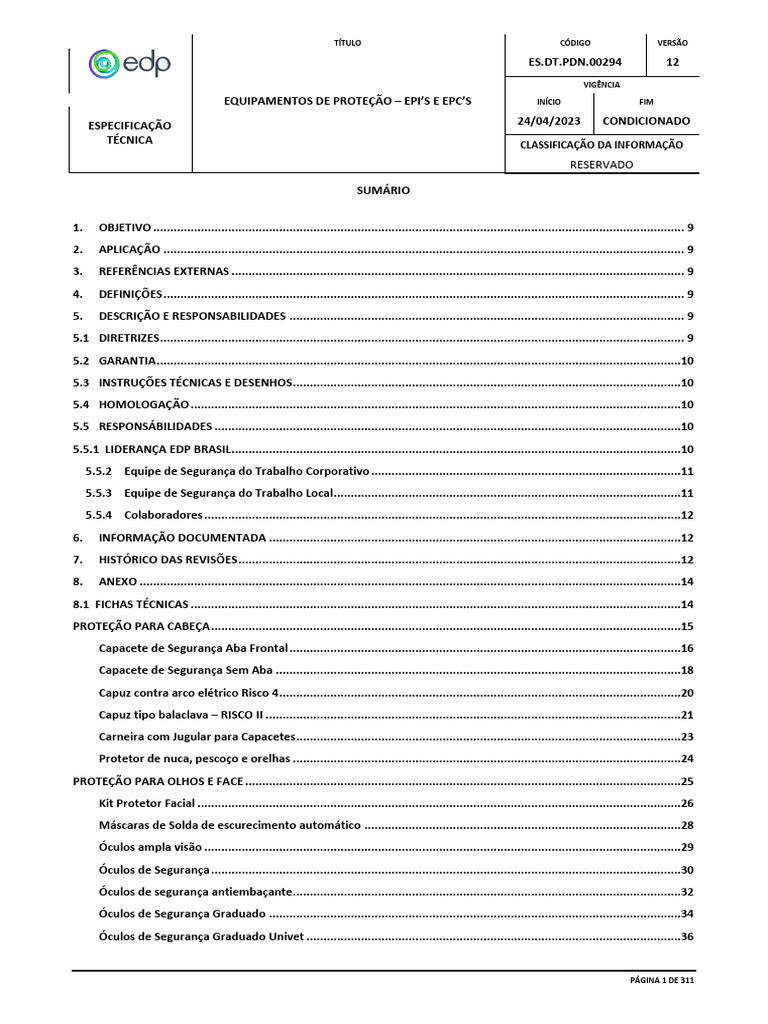 Es - DT.PDN.00294 V11 | PDF
