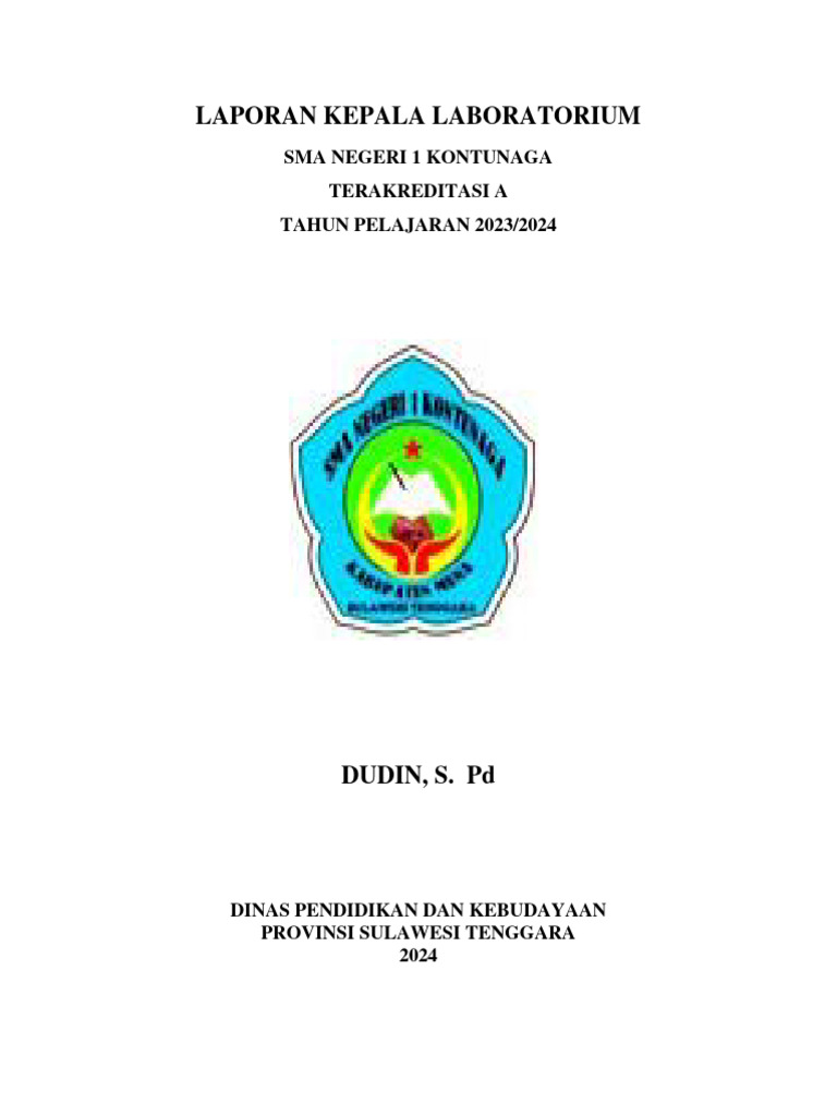 LAPORAN KEPALA LABORATORIUM_2023 2024 | PDF