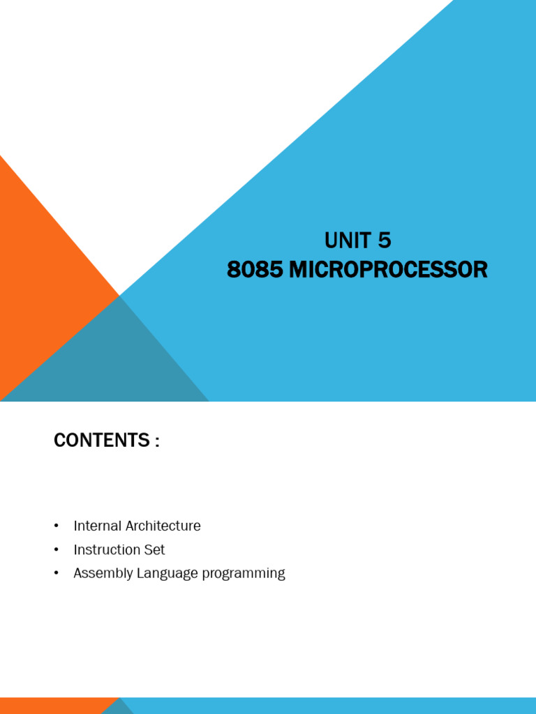 Co&a Unit 5 | PDF | Central Processing Unit | Computer Architecture