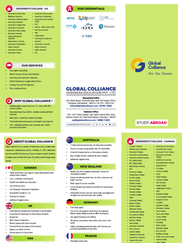 Student Brochure C2C | PDF