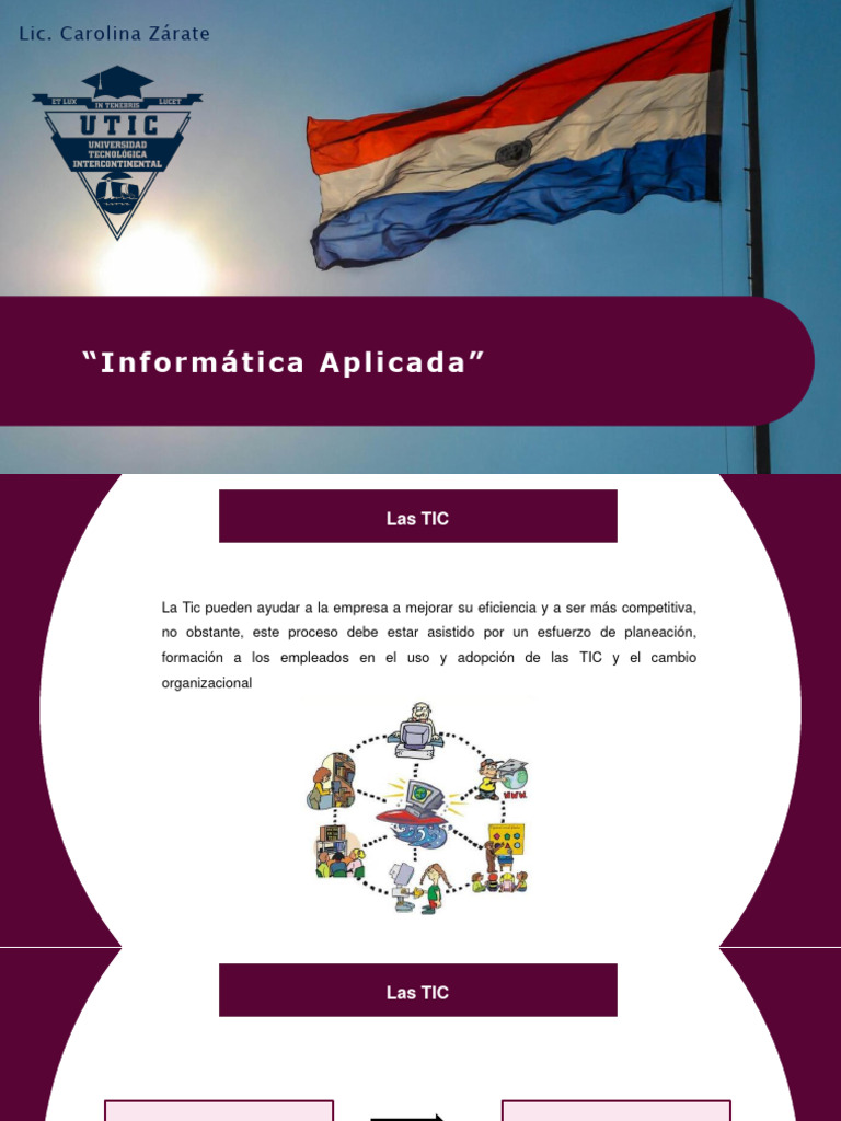 Clase 2 Informatica Aplicada | PDF | Contabilidad | Tecnología de información y comunicaciones