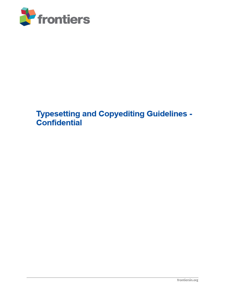 Typesetting and Copyediting Guidelines | PDF | Quotation Mark | Copy ...