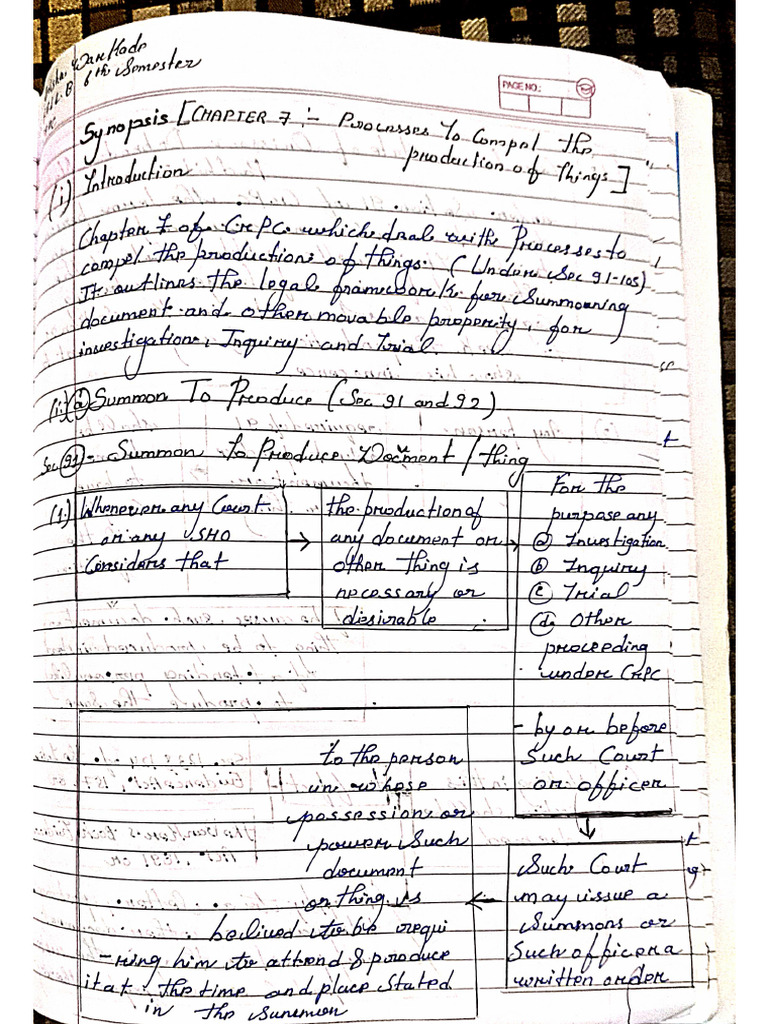 CRPC Chapter 7 | PDF