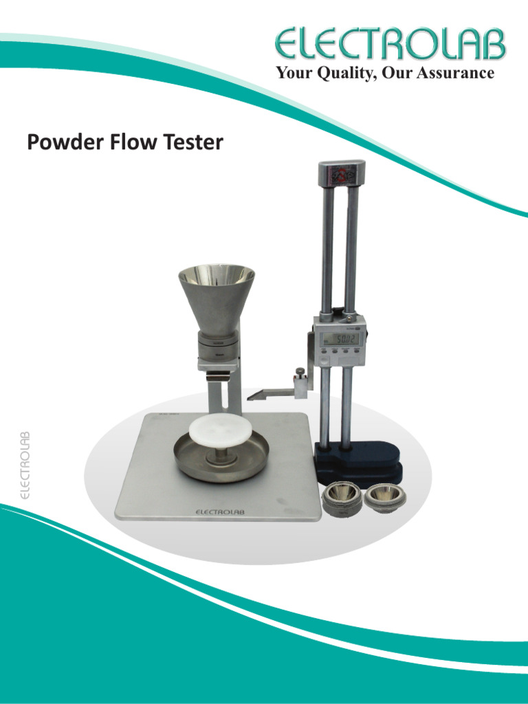 Flyer - Powder Flow Tester | Download Free PDF | Tablet (Pharmacy ...